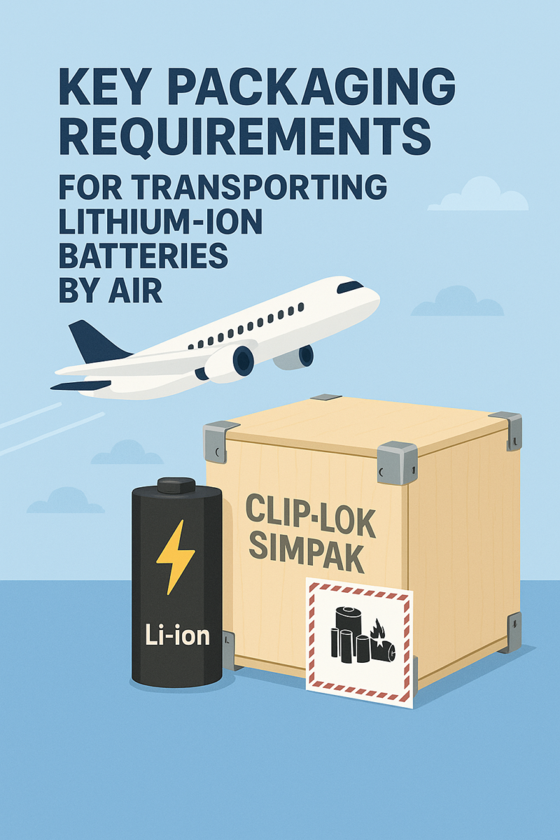 Safety Standards of Packaging for Lithium-Ion batteries | Clip-Lok